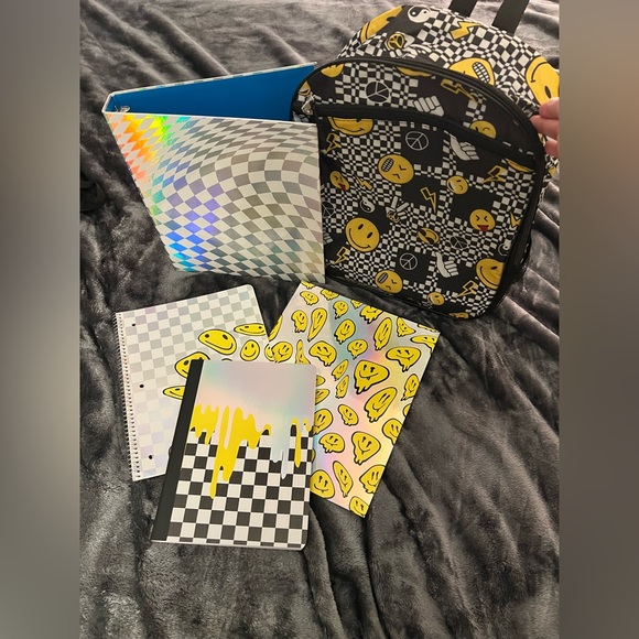 Smiley Faces | Office | New Smiley Face Black And White Checker Theme ...